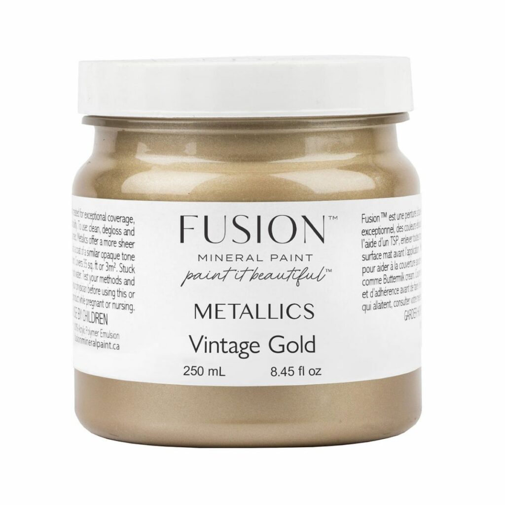 Fusion Studio Metallics Vintage Gold | trend + relic